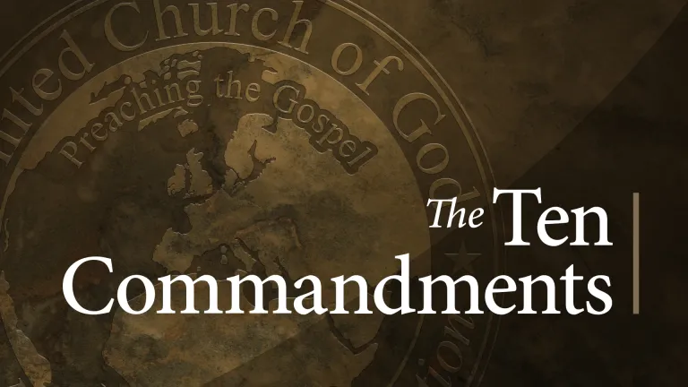 Ten Commandments | United Church of God